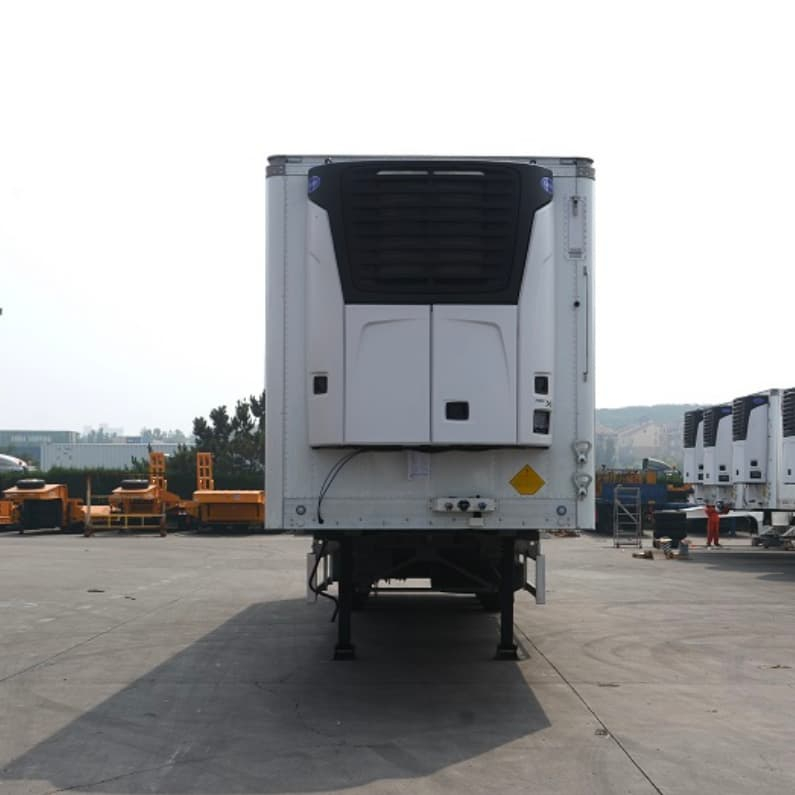 3 Axles 40 Feet Refrigerator Trailer with Thermo King Cooler from China ...