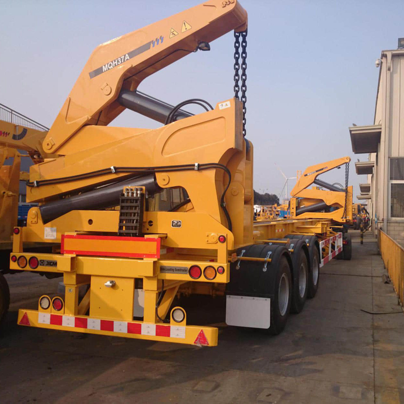 XCMG 3 Axles Side Lift Trailer from China manufacturer - SINOTRUK Hubei ...