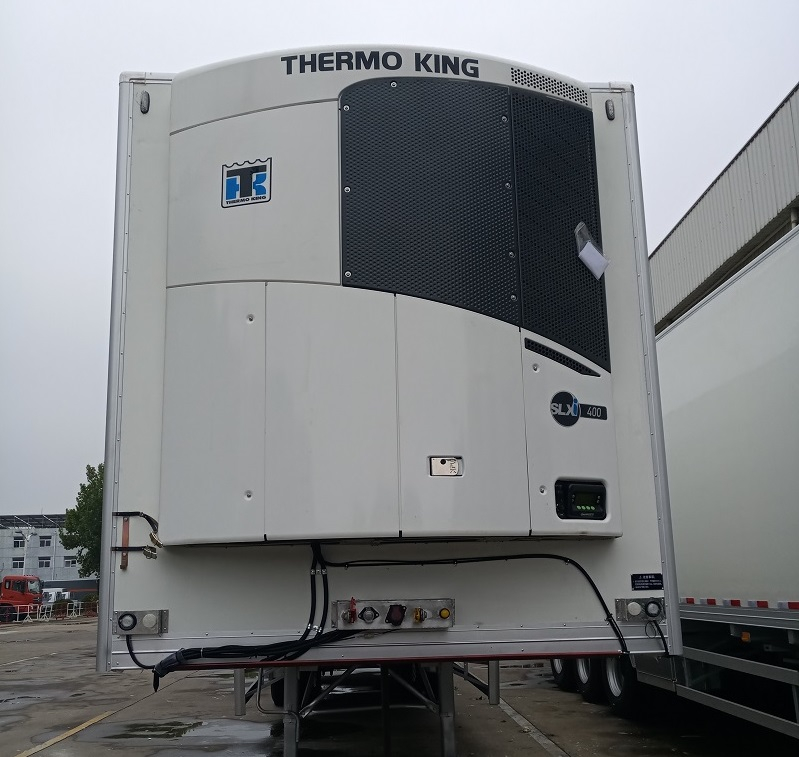 3 Axles 40 Feet Refrigerator Trailer with Thermo King Cooler from China ...