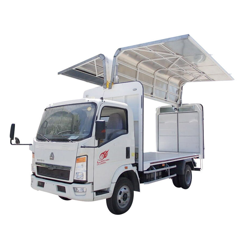 SINOTRUK HOWO 4X2 5T Light Duty Wing Box Truck from China manufacturer ...