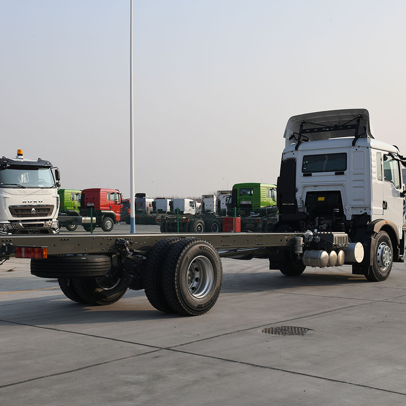 SINOTRUK HOWO TX 6200mm Wheelbase Cargo Chassis For Algeria from China ...